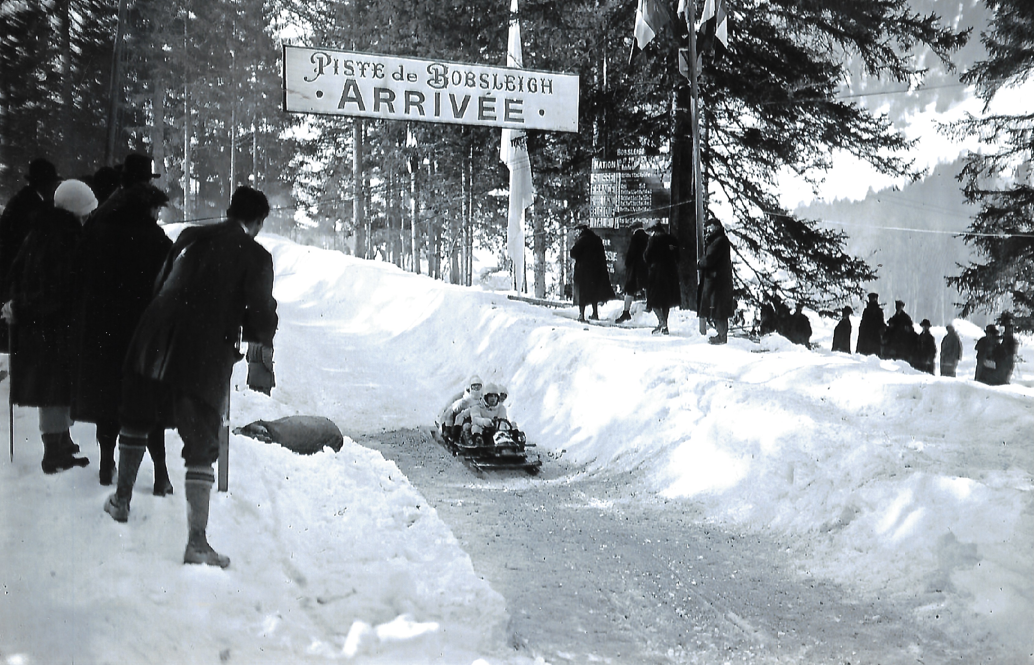 1924 : The first Winter Olympic Games : Chamonix Mont Blanc