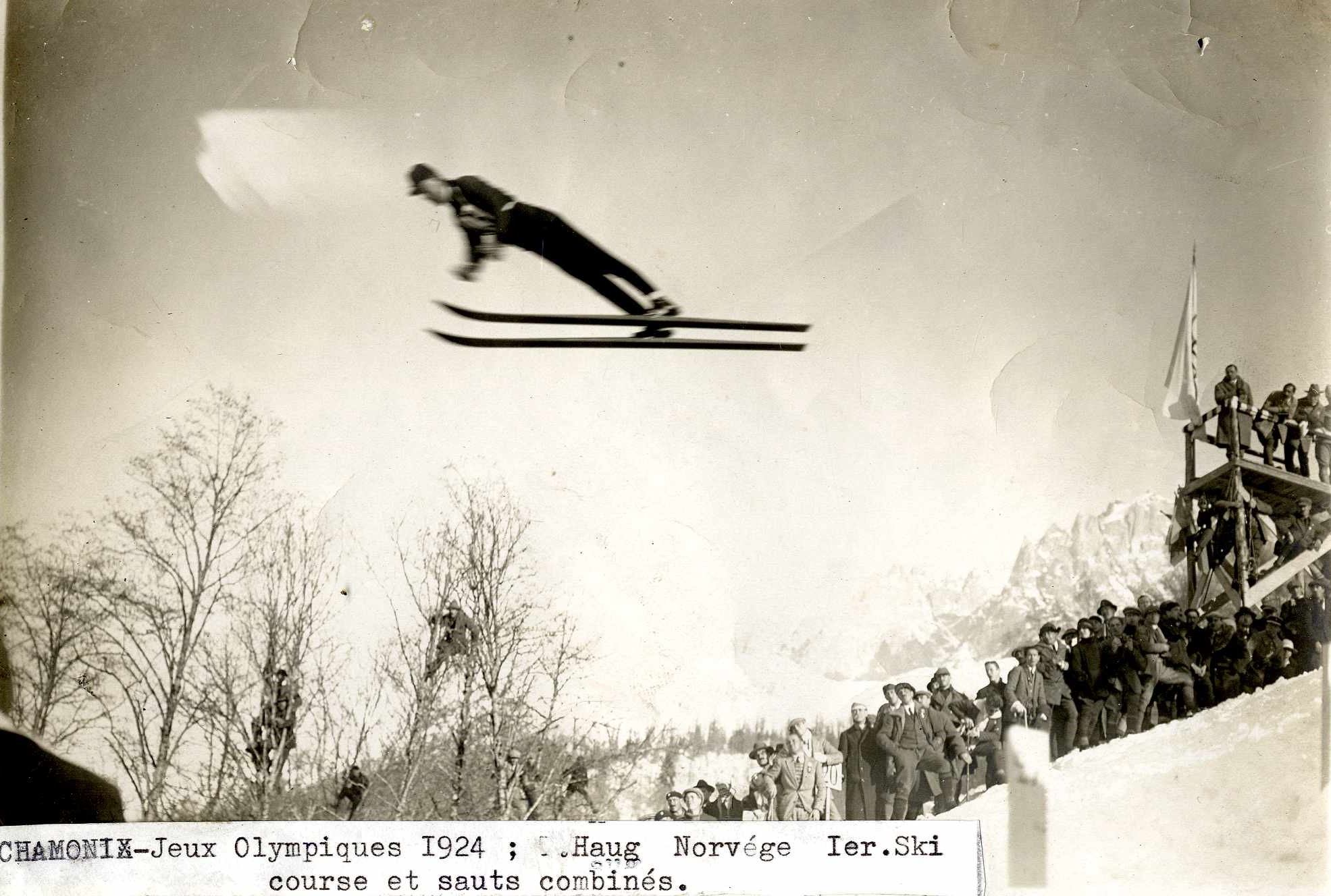 1924 : The first Winter Olympic Games : Chamonix Mont Blanc