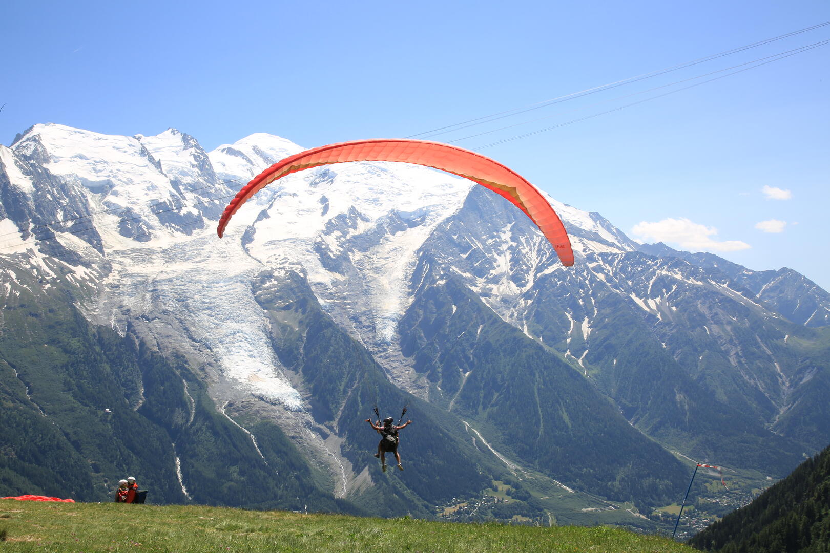Le parapente dans la vallée de Chamonix : Chamonix Mont Blanc