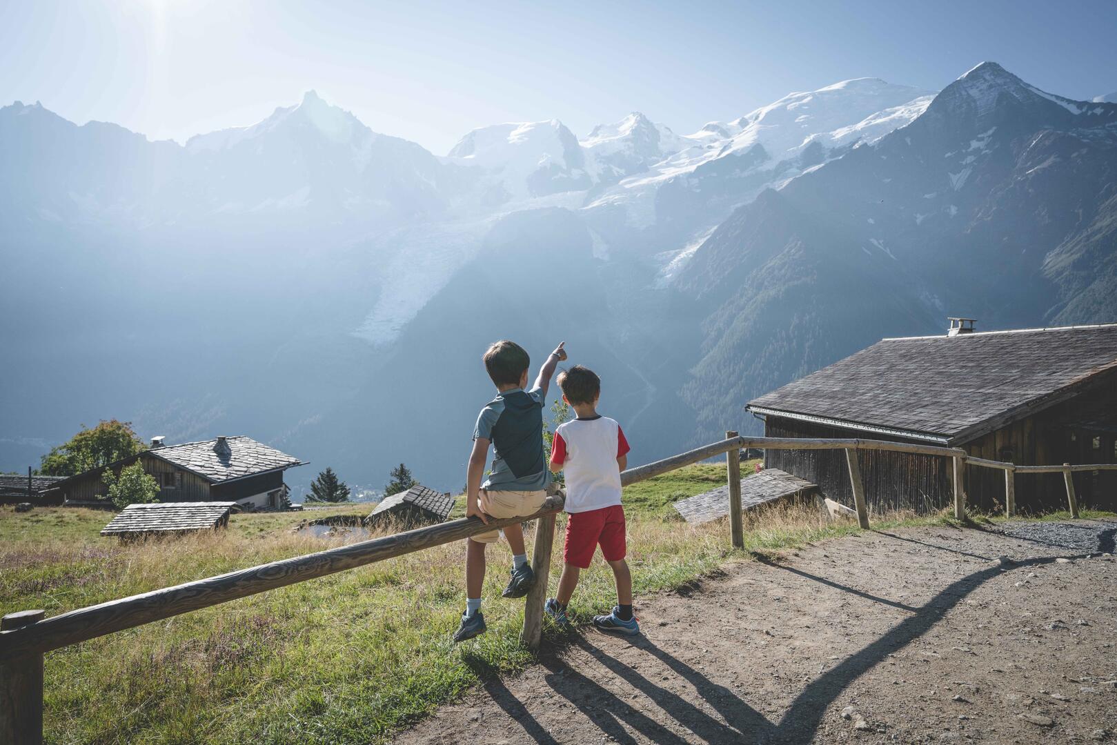 Les activités en famille l'été : Chamonix Mont Blanc