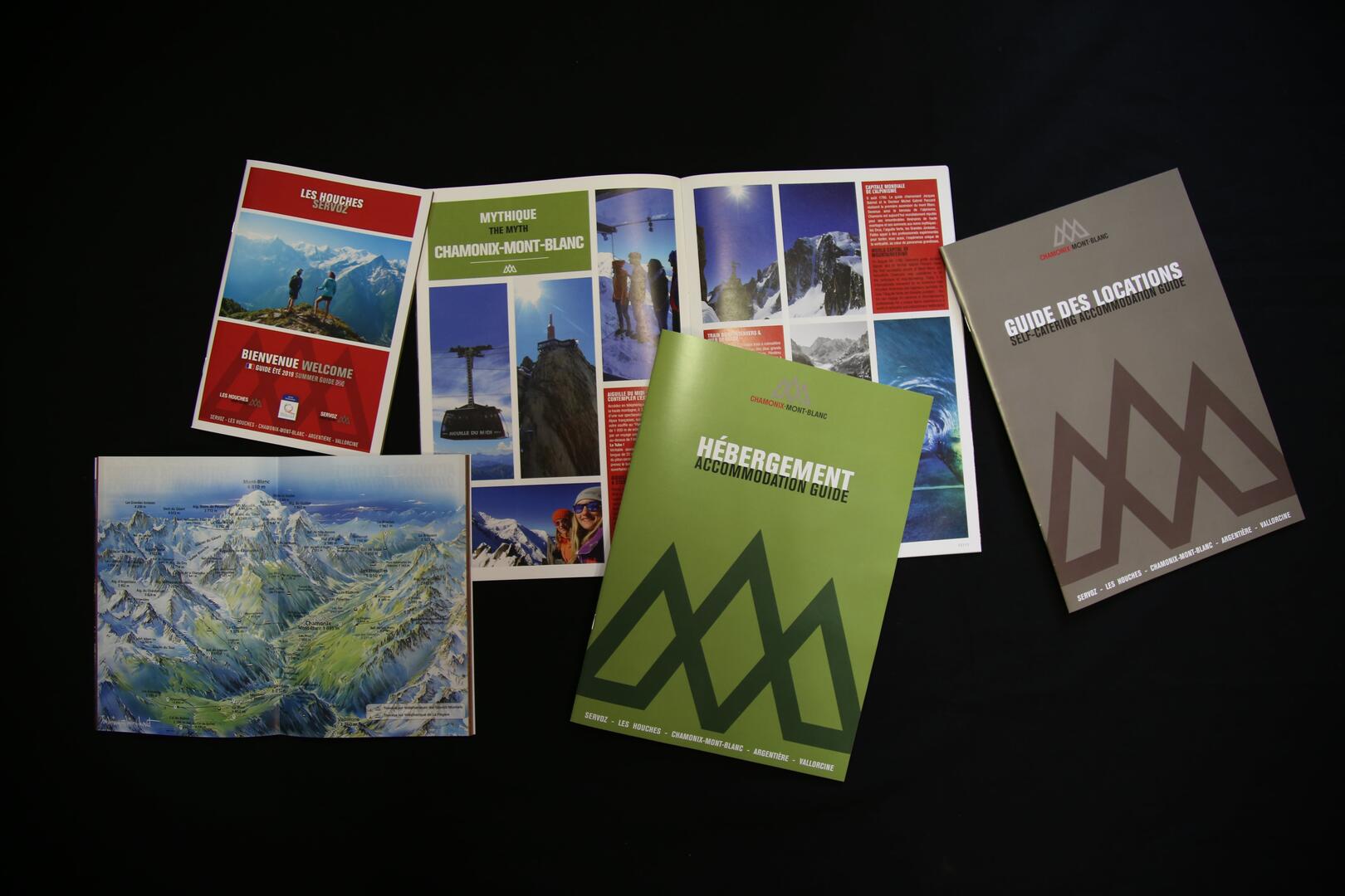 Téléchargements de brochures, plans, programmes : Chamonix Mont Blanc
