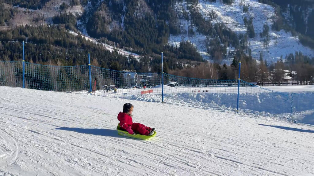 Piste de Luge du Bois du Bouchet Chamonix-Mont-Blanc : Pistes de luge à ...